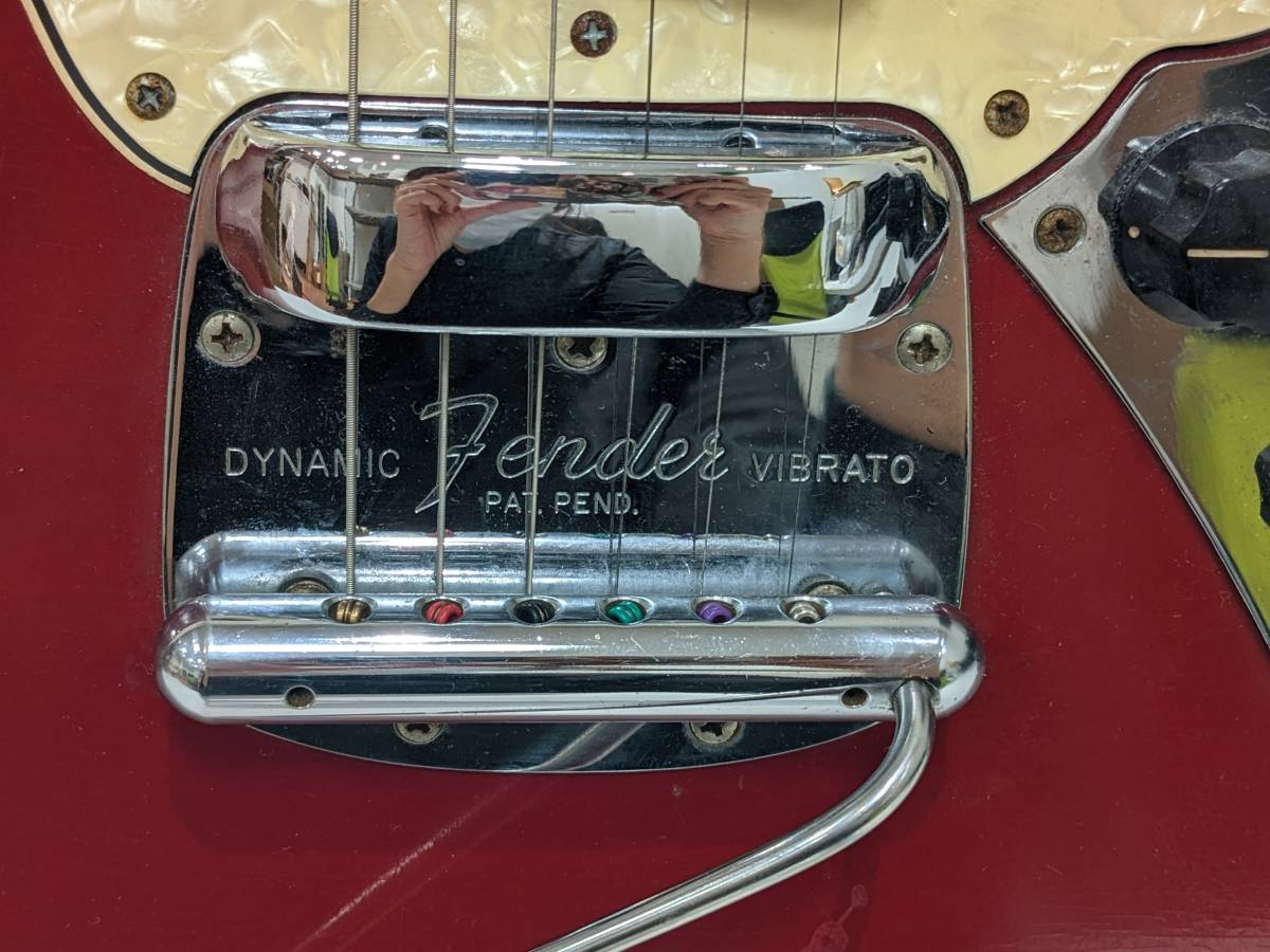 【やや傷や汚れあり】【B-7326】Fender フェンダー MUSTANG ムスタング Fender dynamic Vibrato ...