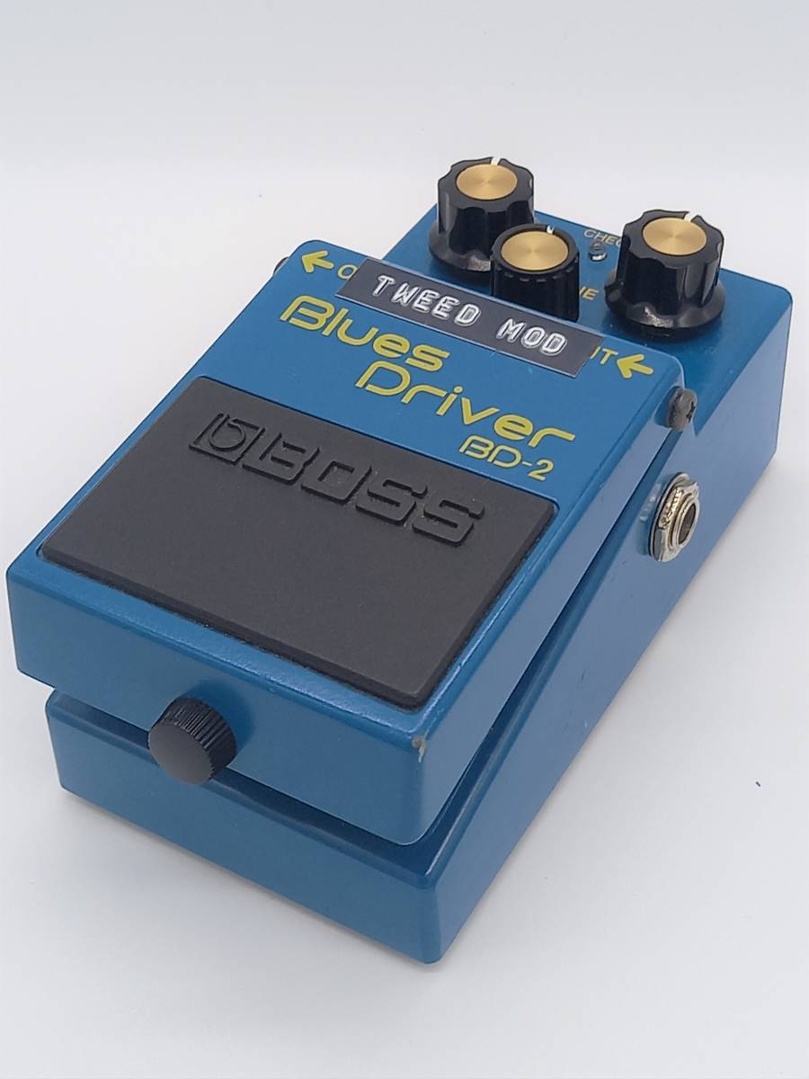 【やや傷や汚れあり】【送料無料】BD-1 Tweed MOD/BOSS ボス ブルースドライバー モディファイ品 クリッピング変更 の落札情報 ...