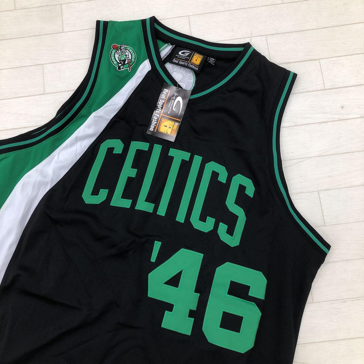 【未使用】572★⑤ 新品 G-Ⅲ SPORTS Carl Banks BIGMAN NBA BOSTON CELTICS '46 ボストン ...