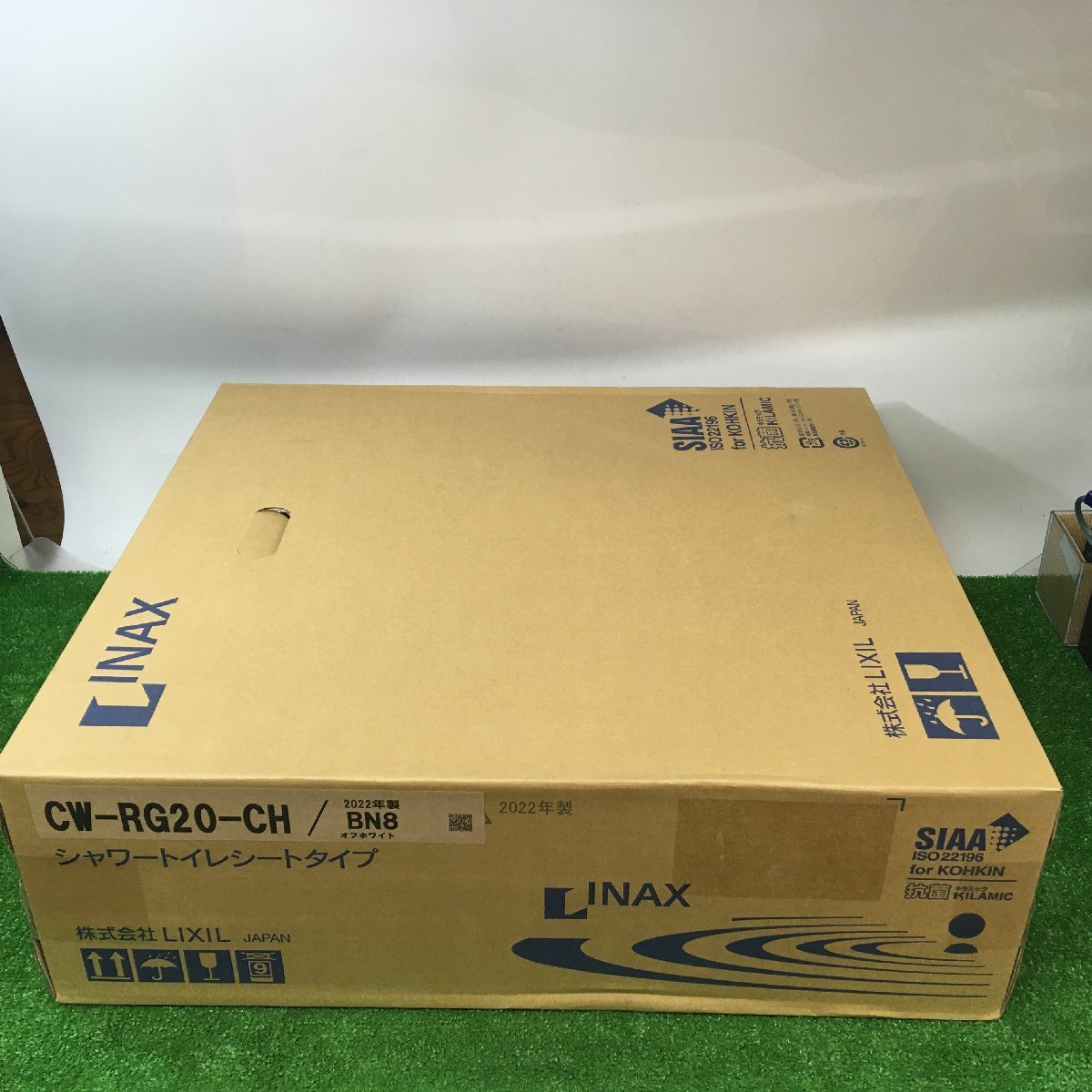 【未使用に近い】【送料着払い（有料）】【未使用品】LIXIL INAX 温水洗浄便座 シャワートイレ RGシリーズ オフホワイト CW ...