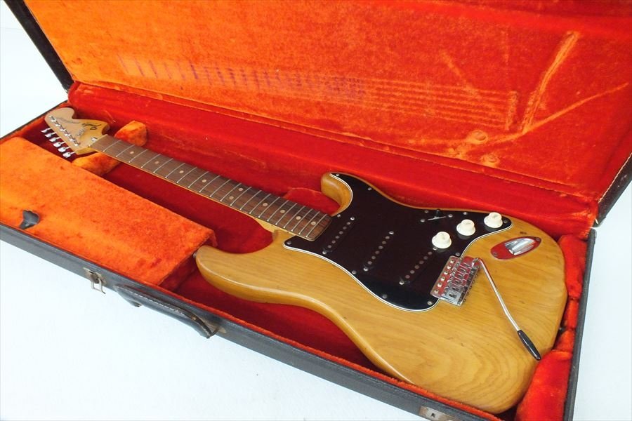 【やや傷や汚れあり】 Fender フェンダー USA STRATOCASTER 76 ギター 1976年 ハードケース付き 現状品 中古 ...