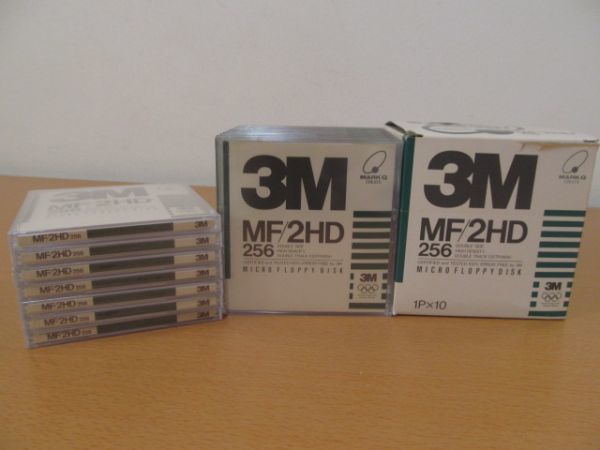【未使用に近い】(51044)住友スリーエム 3M MF/2HD MF2HD256 C 1P×10 フロッピーディスク 計27枚 未使用 の落札情報詳細| ヤフオク落札価格情報 オークフリー
