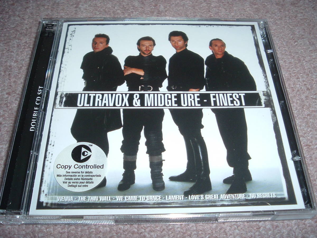 【目立った傷や汚れなし】【80年代】ウルトラヴォックス Midge Ure & Ultravox / Finest 2CD 30曲入り2枚組 ...