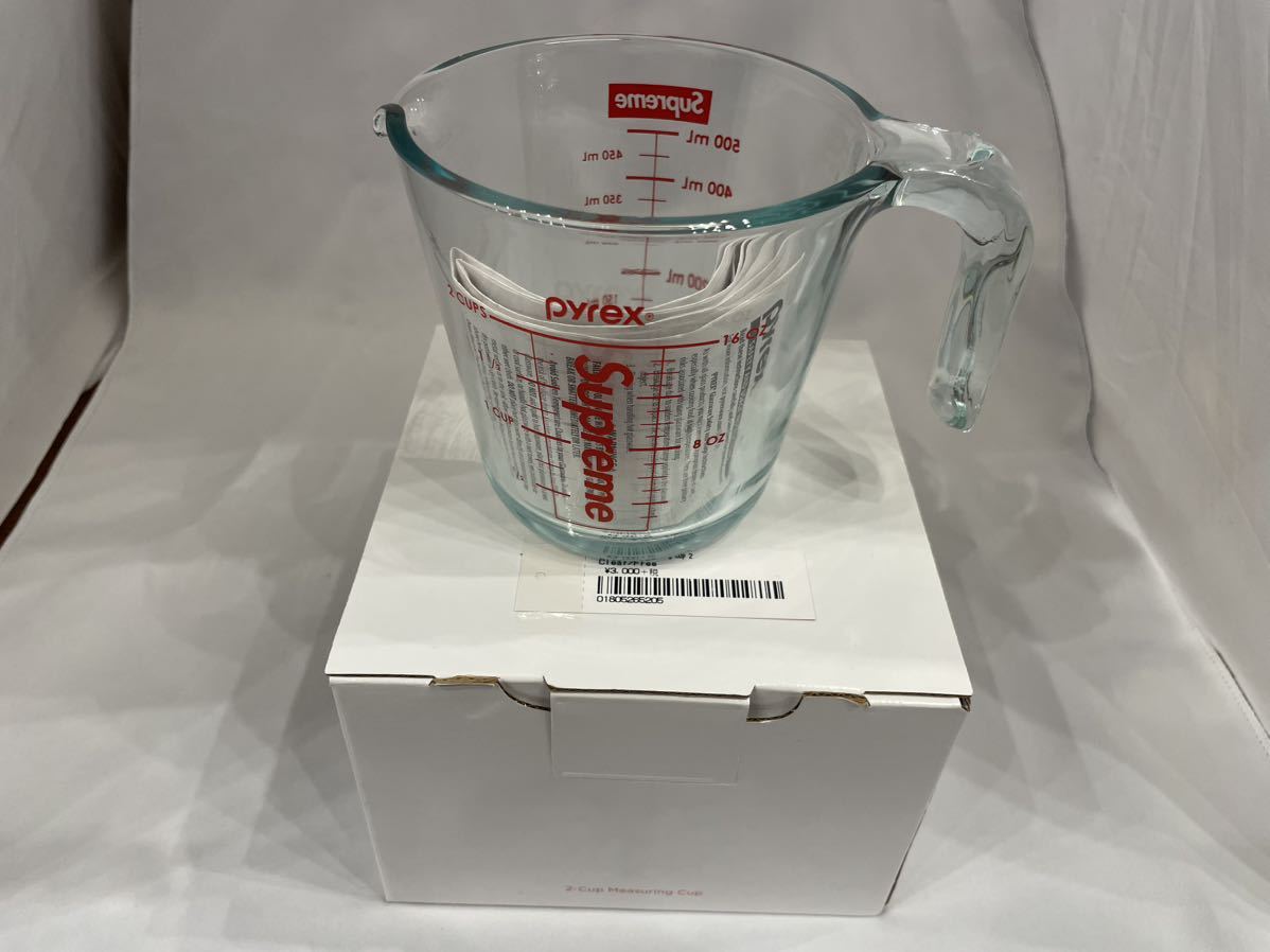 【新品】19fw Supreme Pyrex 2-Cup Measuring Cup パイレックス 新品 国内正規品 19aw の落札情報詳細 ...