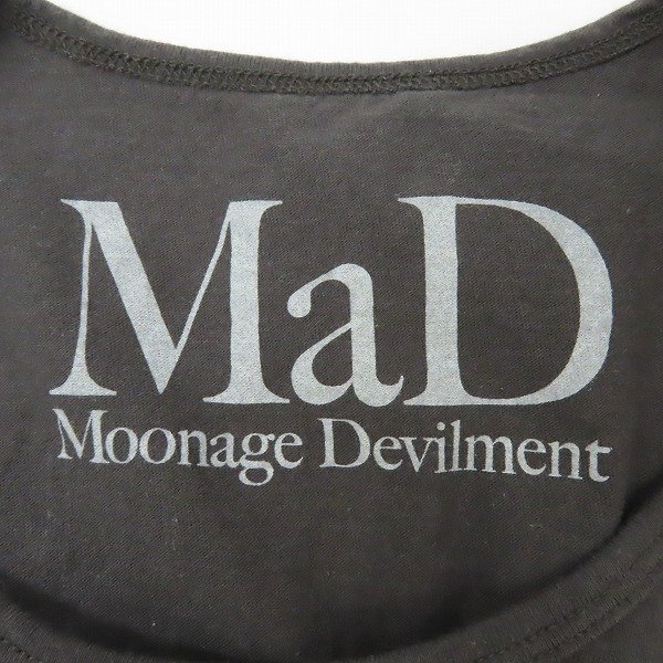 【やや傷や汚れあり】☆Moonage Devilment/ムーンエイジデビルメント ロゴプリント 半袖Tシャツ/46 /LPLの落札情報詳細 - Yahoo!オークション落札価格検索 オークフリー