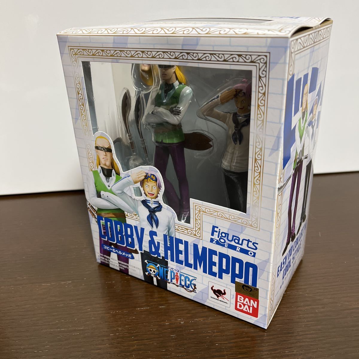【未使用】未開封 送料無料 フィギュアーツZERO コビー ヘルメッポ Figuarts ワンピース バンダイ 海軍 COBBY ...