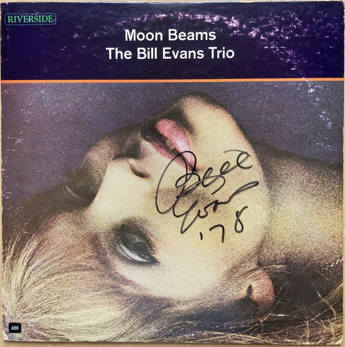 【目立った傷や汚れなし】SIGNED サイン入り BILL EVANS ビル・エヴァンス / MOON BEAMS ムーンビームス SMJ ...