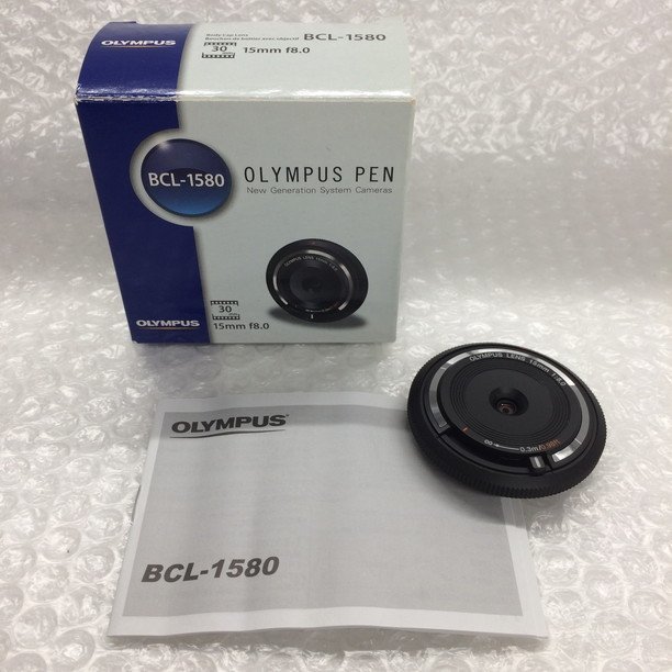 【未使用】【AJBA7047】オリンパス OLYMPUS ボディキャップレンズ 15/8.0 (BCL-1580) の落札情報詳細| ヤフオク落札価格情報 オークフリー