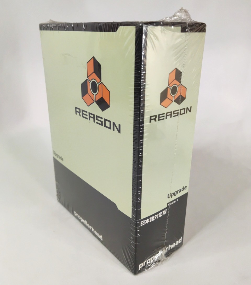 【未使用】Propellerhead REASON 5 Upgrade アップグレード版 プロペラヘッド の落札情報詳細 - ヤフオク落札価格検索 オークフリー