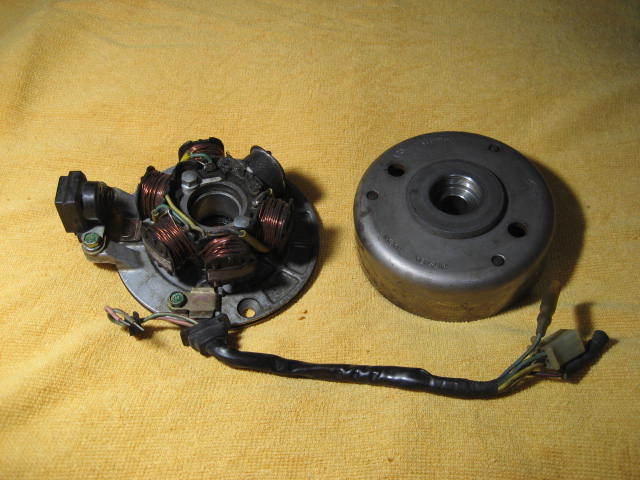 ヤマハ系 90cc 横型エンジン フライホイール 検索用 ジョグ90 3WF アクシス90 3VR ステーター ローター JOG90 ...
