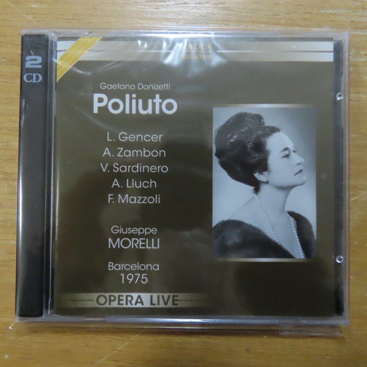【やや傷や汚れあり】608974150655;【未開封/2CD】MORELLI / DONIZETTI:POLIUTOの落札情報詳細 ...