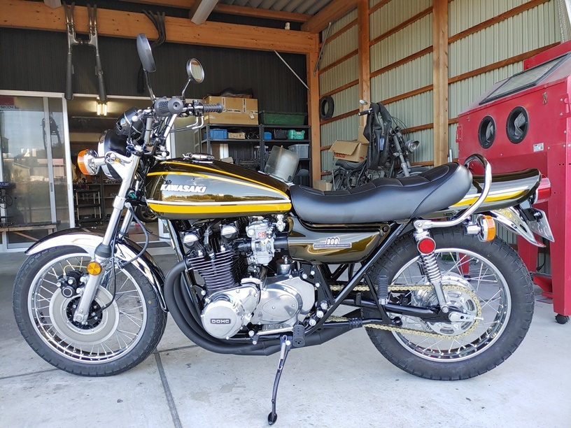 【目立った傷や汚れなし】カワサキ Z1 フルレストア 全国発送 Z1 Z2 FX MK2 KZ の落札情報詳細| ヤフオク落札価格情報 オークフリー