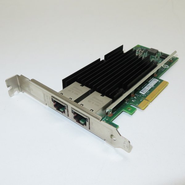 【傷や汚れあり】 Intel Ethernet Converged Network Adapter X540-T2 10GbE ネットワーク ...