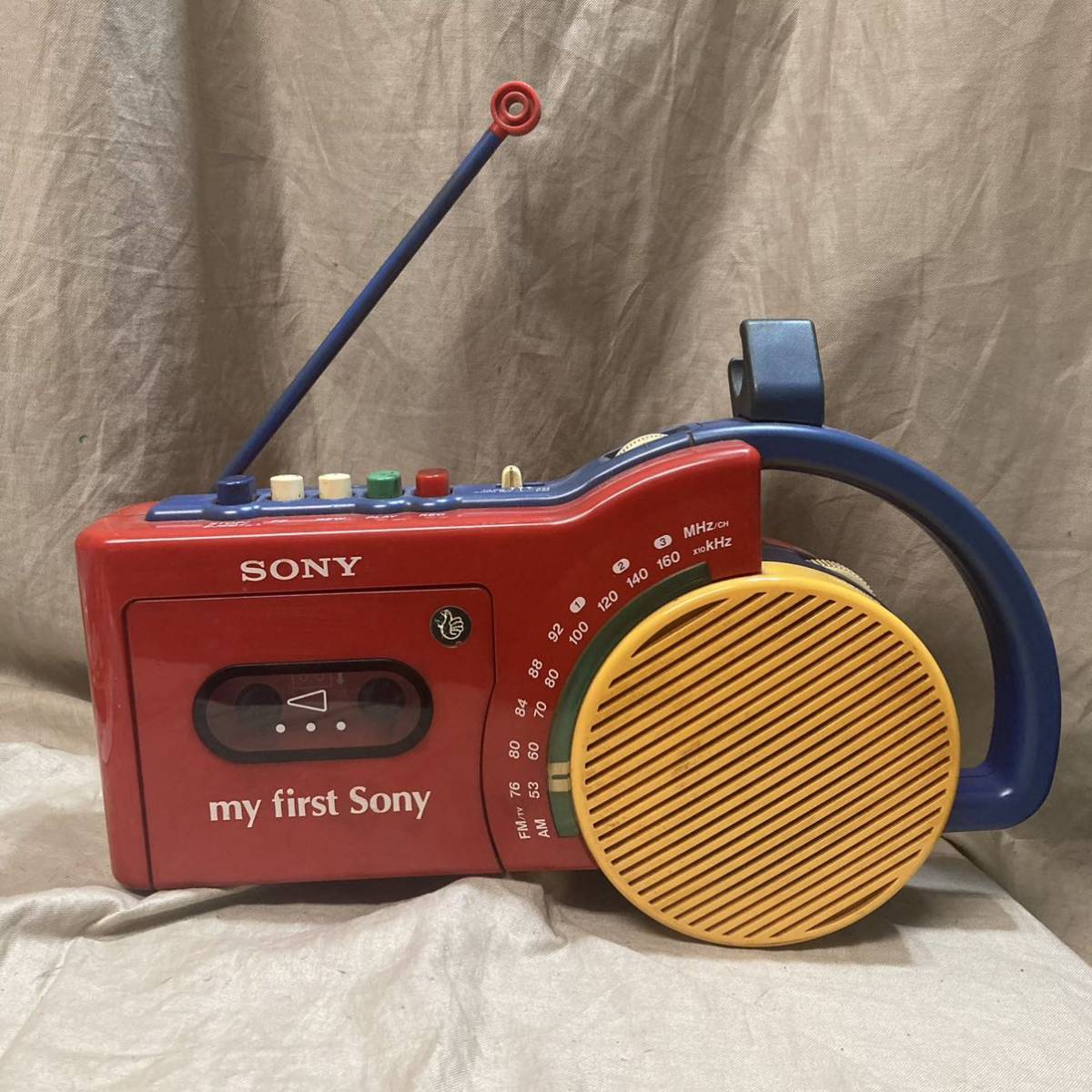 【傷や汚れあり】【T2280】1円スタート ラジオ受信可 SONY my first sony マイファースト ソニー CFM-2500 ...