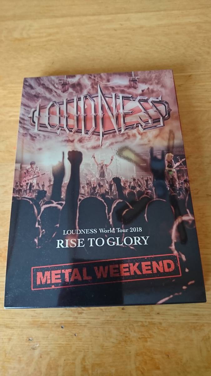 【未使用に近い】LOUDNESS World Tour 2018 RISE TO GLORY METAL WEEKEND (DVD盤) (初回 ...