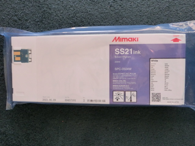 【未使用】送料無料 ミマキ インク SPC-0504W 白 SS21 ink 未使用 Mimaki MIMAKIの落札情報詳細 - Yahoo!オークション落札価格検索 オークフリー