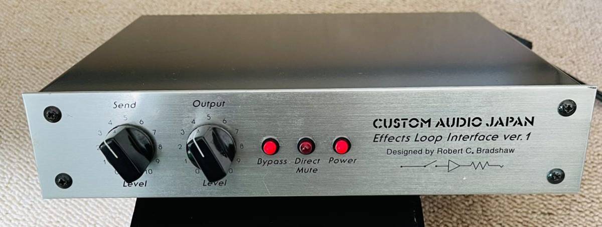 【傷や汚れあり】24. Custom Audio Japan (CAJ) カスタムオーディオジャパン Effects Loop ...