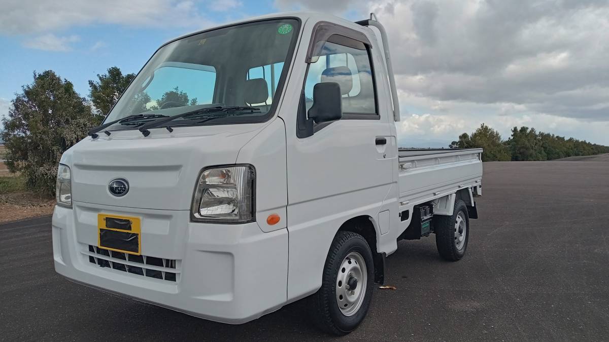 【走行距離 41,000 km】サンバートラック4WDTB 最終型美車！AC PS 5MT 走行少！即決あり売り切り！ の落札情報詳細| ヤフオク落札価格情報 オークフリー