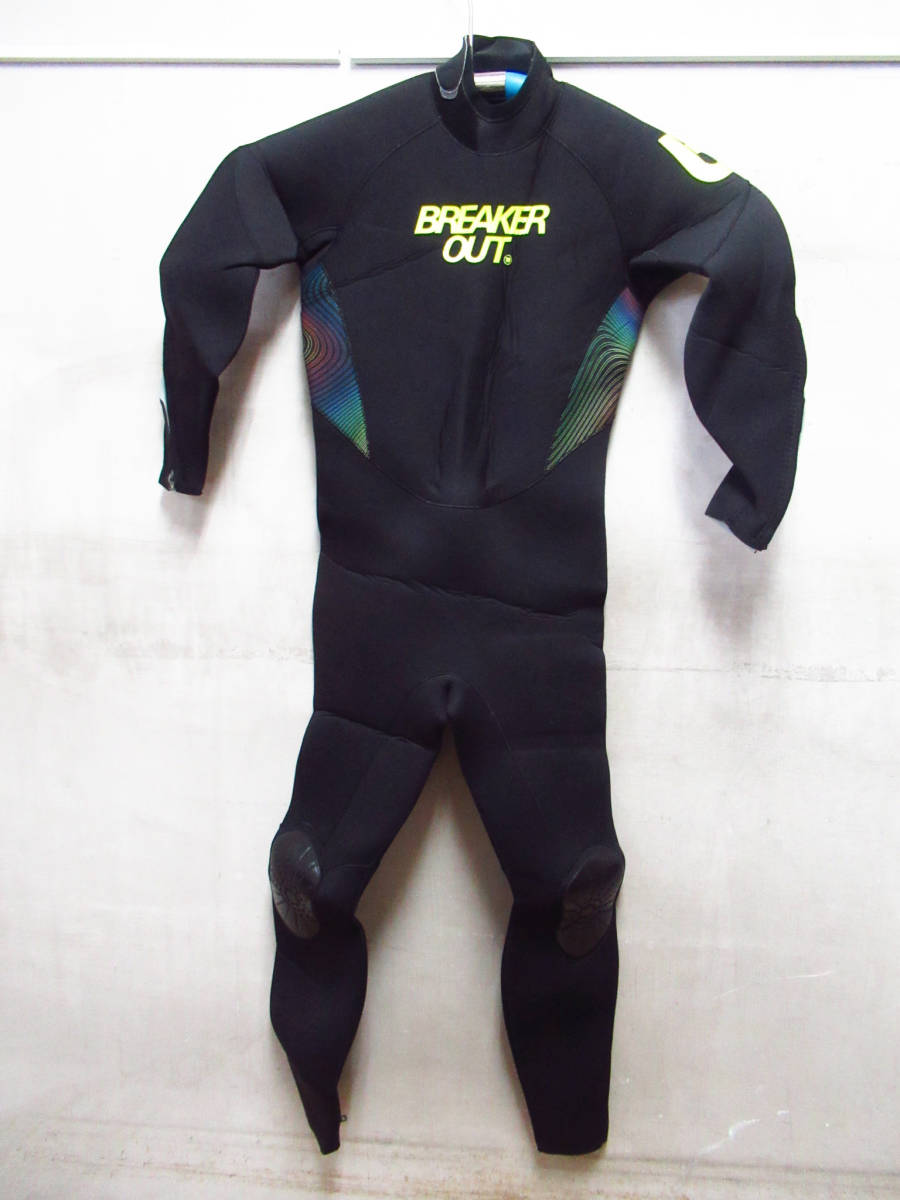 【傷や汚れあり】BREAKER OUT ブレーカーアウト ウエットスーツ 着丈141cm ダイビング 管理4M1115Cの落札情報詳細 - Yahoo!オークション落札価格検索 オークフリー