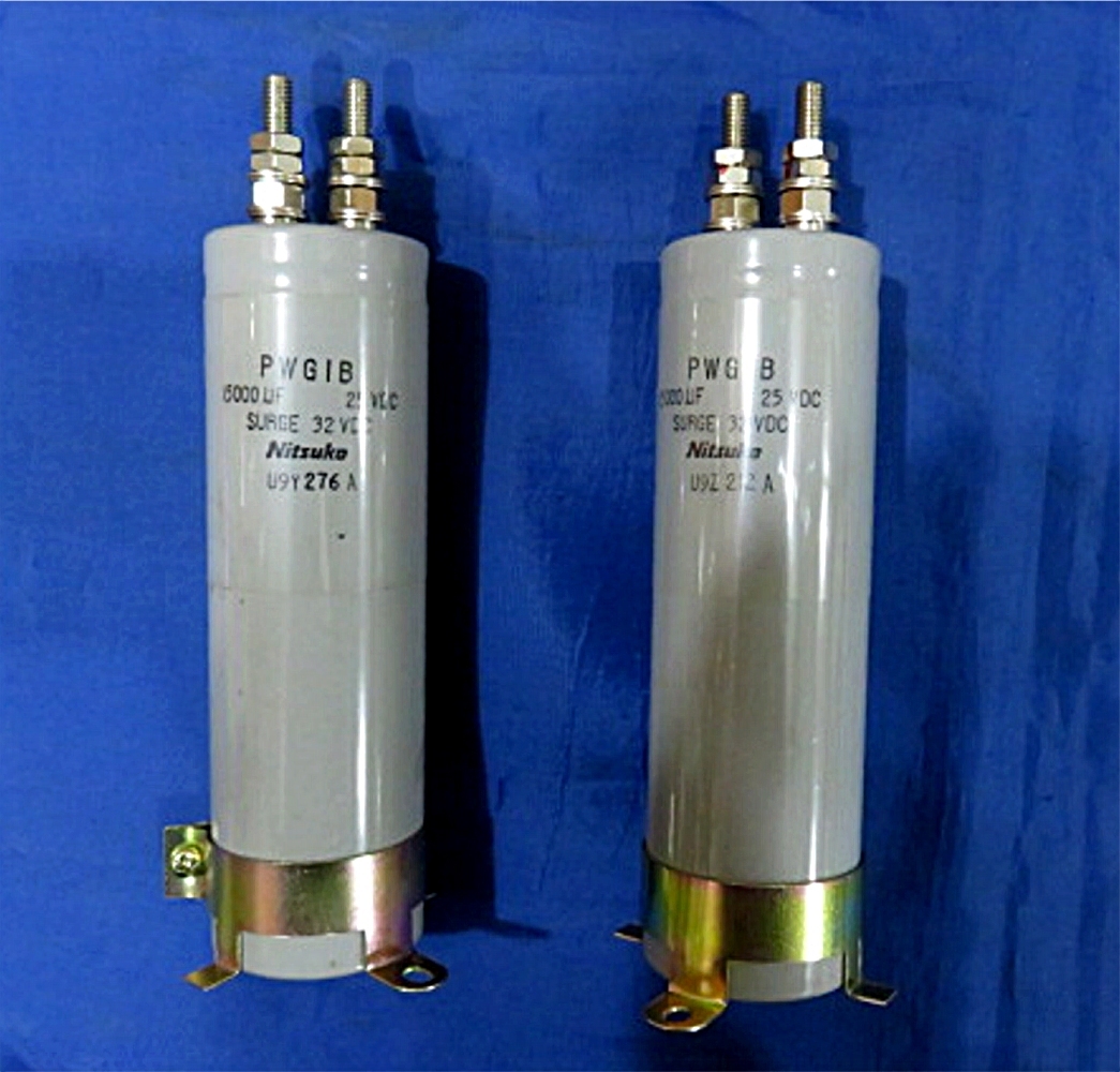 【未使用】最終NTK日通工NITSUKOフィルムコンデンサー1μF高圧コンデンサー300V高音質オーディオ低インピーダンス非磁性/無誘導/結合 ...
