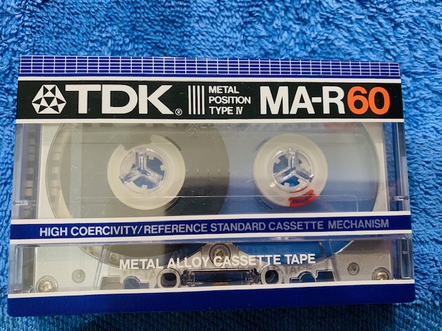 【未使用】【未開封・未使用】TDK METAL メタル カセットテープ TDK MA-R60 typeⅣ 60分 ※アルミボディーの落札情報 ...