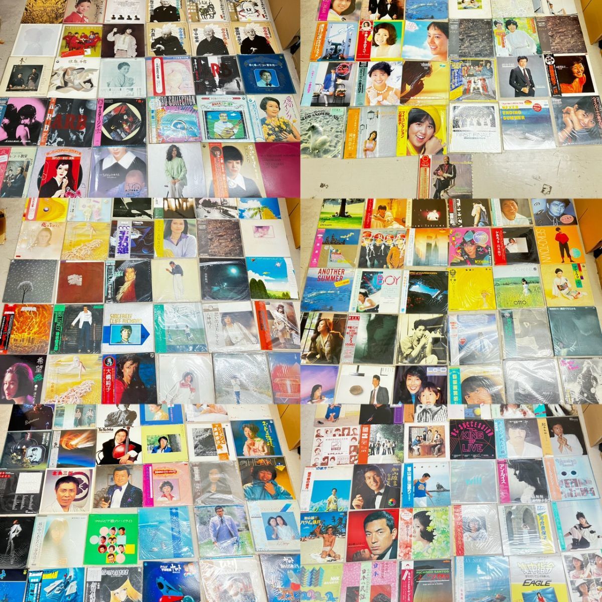 【傷や汚れあり】I414- 邦楽 多め レコードまとめ 181枚セット 山崎ハコ/古今亭志ん生/八神純子/大橋純子/小泉今日子/五輪まゆみ ...