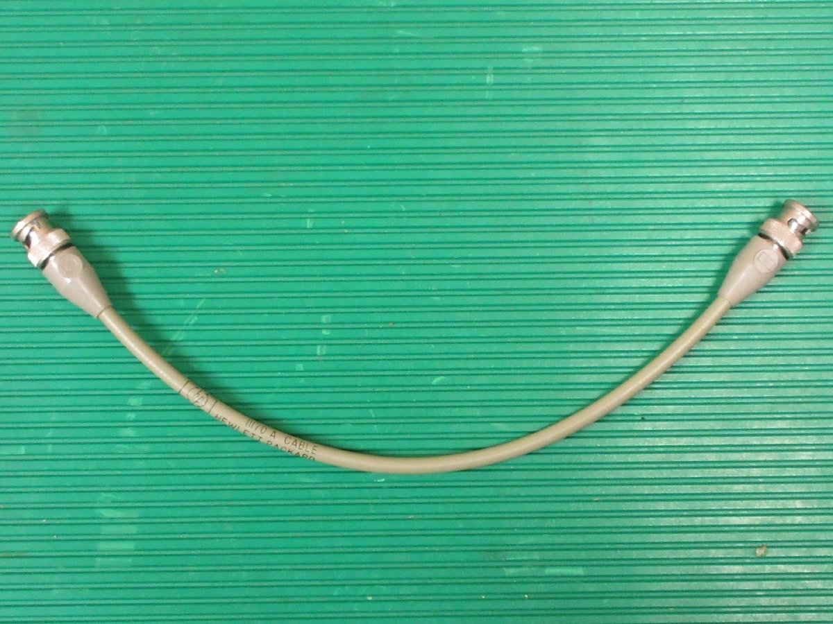 【目立った傷や汚れなし】HP/Agilent 11170A BNCケーブル BNC(m)-BNC(m) 長さ約31cm 未検査品の落札情報詳細 - Yahoo!オークション落札価格検索 オークフリー
