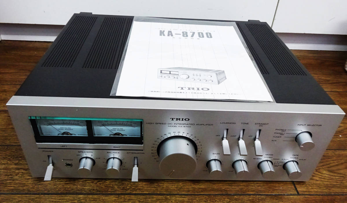 TRIO AT-80D/KX-800/KA-60/KT-60 トリオ コンポ 通電OK ジャンク扱い の落札情報詳細| ヤフオク落札価格情報 オークフリー