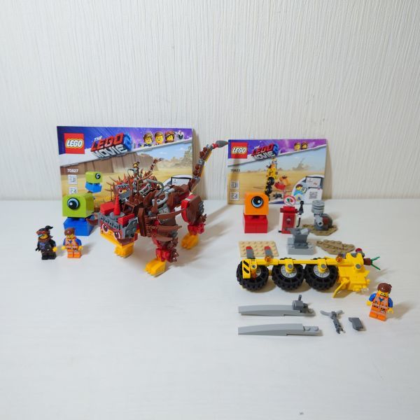 【目立った傷や汚れなし】く53【60】1円～LEGO 70827 ウルトラキャットと戦士ルーシー 70823 エメットのトライクの落札情報詳細 ...