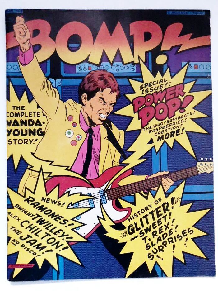 【やや傷や汚れあり】Bomp! Magazine #18 (Punk パンク powerpop パワーポップ New Wave ニューウェイヴ ...