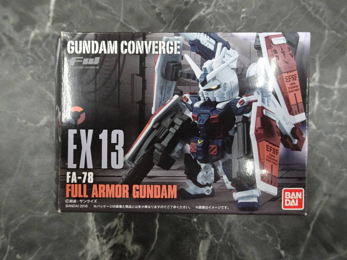 【傷や汚れあり】【バンダイ】FW ガンダムコンバージ GUNDAM CONVERGE EX13 フルアーマーガンダム の落札情報詳細 ...