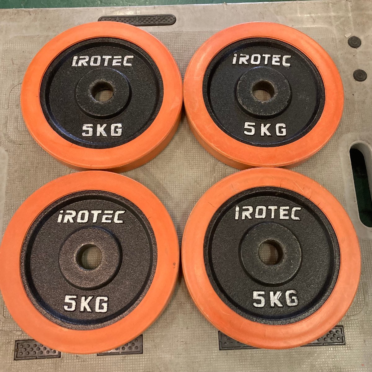 【やや傷や汚れあり】s001 6. iROTEC アイロテック バーベルプレート 5Kg × 4枚 合計20kg 穴径28mm ラバー付き 筋トレの落札情報詳細 - ヤフオク落札価格検索 オークフリー