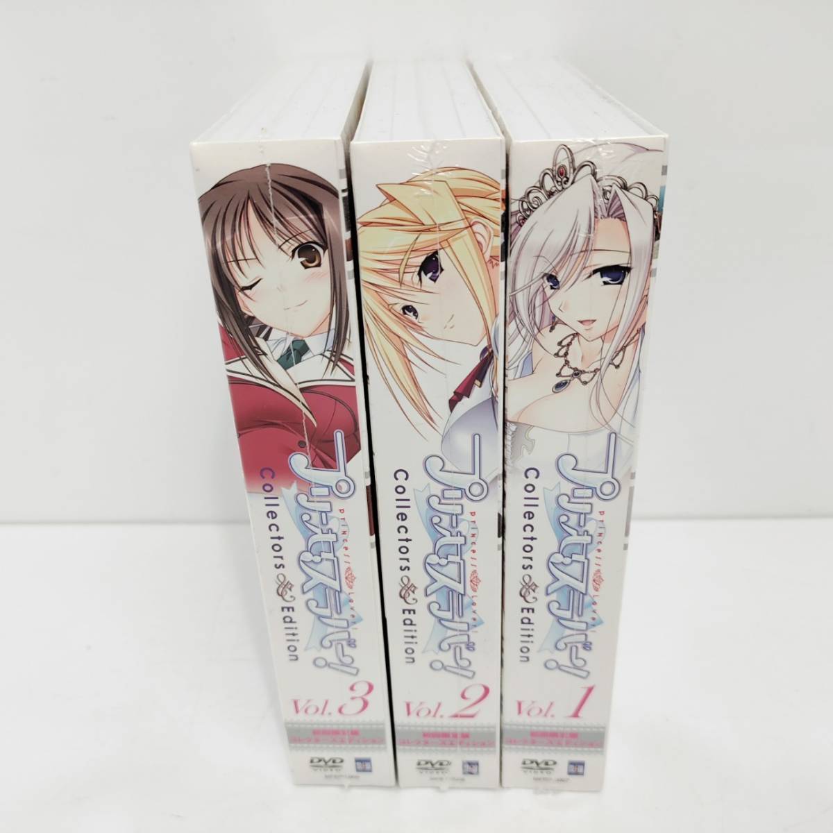 【未使用】 プリンセスラバー! Vol.1～3 DVDコレクターズエディション 初回限定版 新品未開封 セット まとめ売り こもりけい Ricotta リコッタ S1089の落札情報詳細 ...