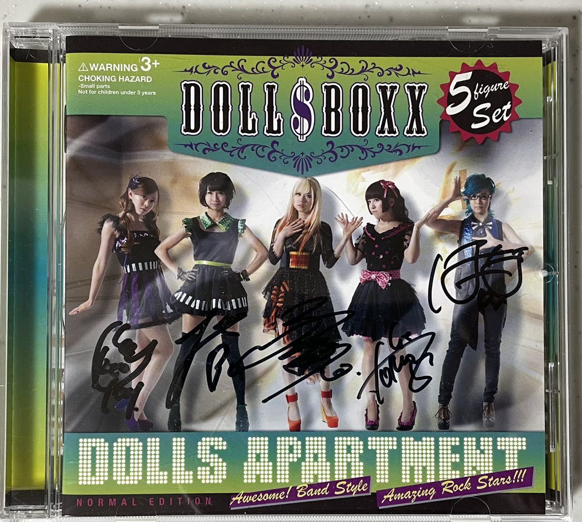 【目立った傷や汚れなし】【限定プレス盤CD+DVD】DOLL$ BOXX DOLLS APARTMENT DOLLSBOXX ドールズボックス Gacharic Spin + Fuki の落札 ...
