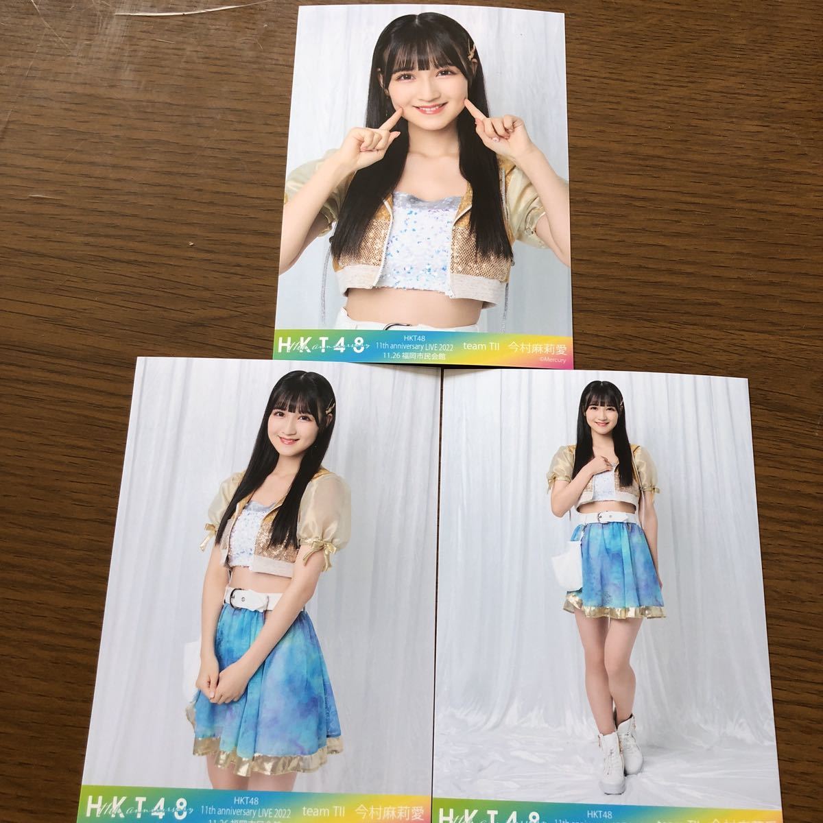 【目立った傷や汚れなし】HKT48 11周年 LIVE 2022 11/26 福岡市民会館 会場 限定 生写真 3種コンプ 今村麻莉愛の落札情報詳細 - ヤフオク落札価格検索 オークフリー