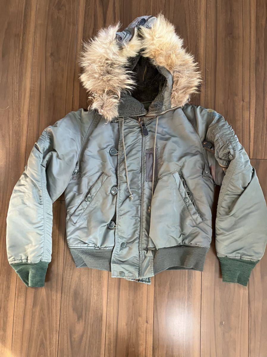 【全体的に状態が悪い】ビンテージ N-2B フライトジャケット コヨーテ U.S.AIR FORCE 50s 60s N-2B Flying jacket の落札情報詳細 - Yahoo ...