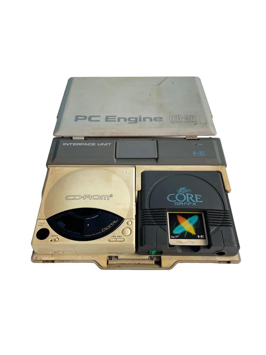 【やや傷や汚れあり】NEC IFU-30A PC Engine PCエンジン INTERFACE UNIT COREGRAFX CD-ROM2 ...