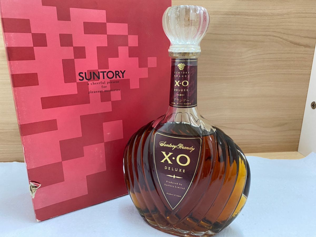 【傷や汚れあり】I027-A109-19 SUNTORY サントリー ブランデー XO DELUXE デラックス 40％ 700ml 箱付き 未開栓 ②の落札情報詳細 - ヤフオク落札価格検索 ...