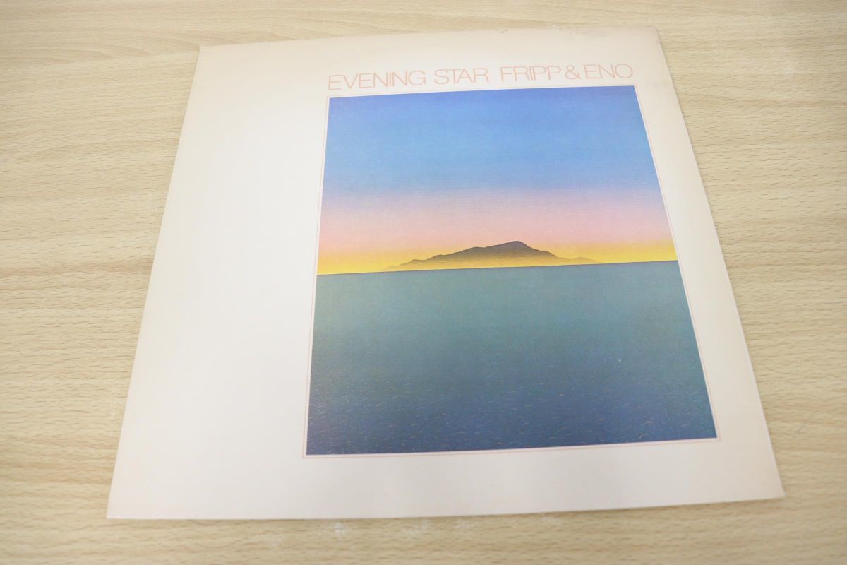 【全体的に状態が悪い】 01)Fripp & Eno/Evening Star/フリップ&イーノ/ブライアン・イーノ/HELP 22/LPレコード/UK盤/英 ISLAND/エレクトロニカ ...