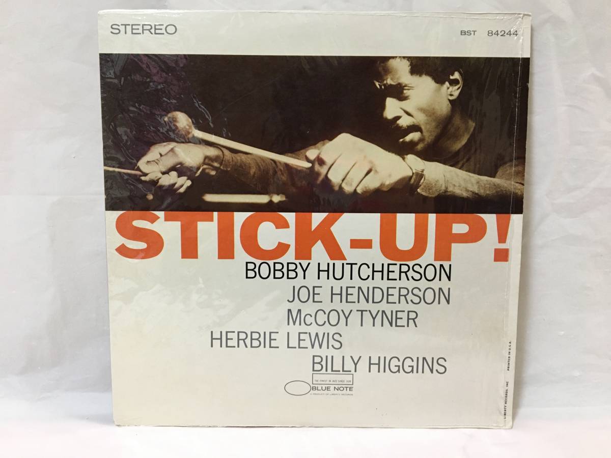 【傷や汚れあり】B474 LP レコード BLUE NOTE ブルーノート/VAN GELDER刻印 BOBBY HUTCHERSON ボビー ...