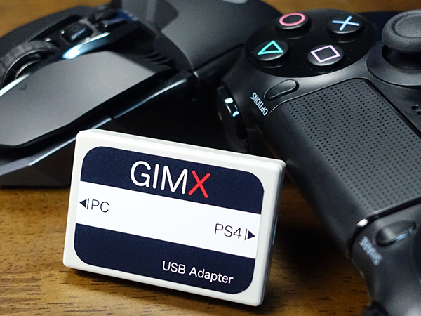 【未使用】★★PS4・XBOX等でマウス・フライトスティック・ハンコン使用可能 GIMXアダプター(白) エースコンバット7、FPSで使用可能 ...