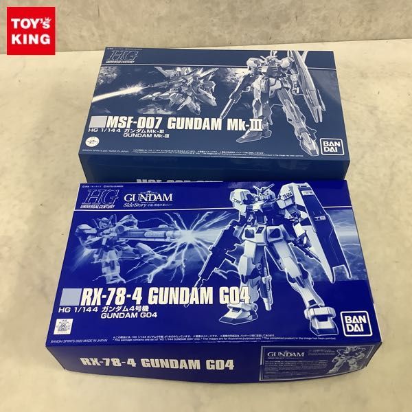 【目立った傷や汚れなし】1円〜 HGUC 1/144 ガンダム4号機 ガンダムMk-III の落札情報詳細| ヤフオク落札価格情報 オークフリー