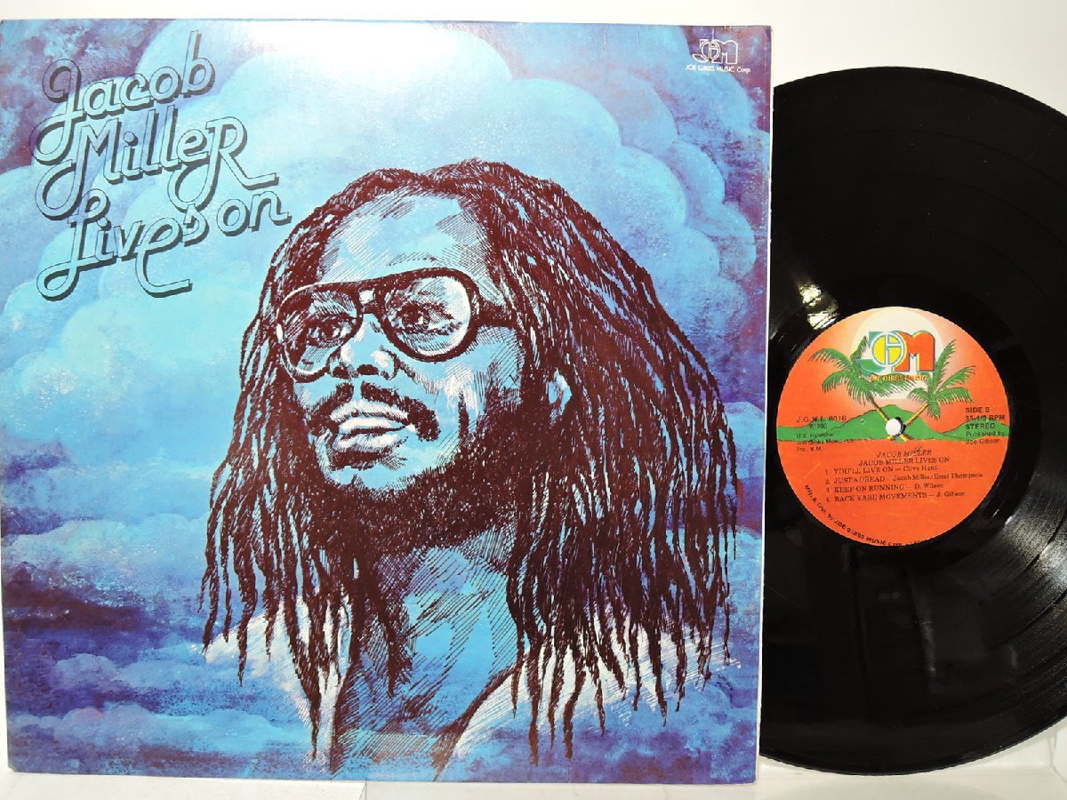 【やや傷や汚れあり】Jacob Miller「Jacob Miller Lives On」LP（12インチ）/Joe Gibbs Music ...