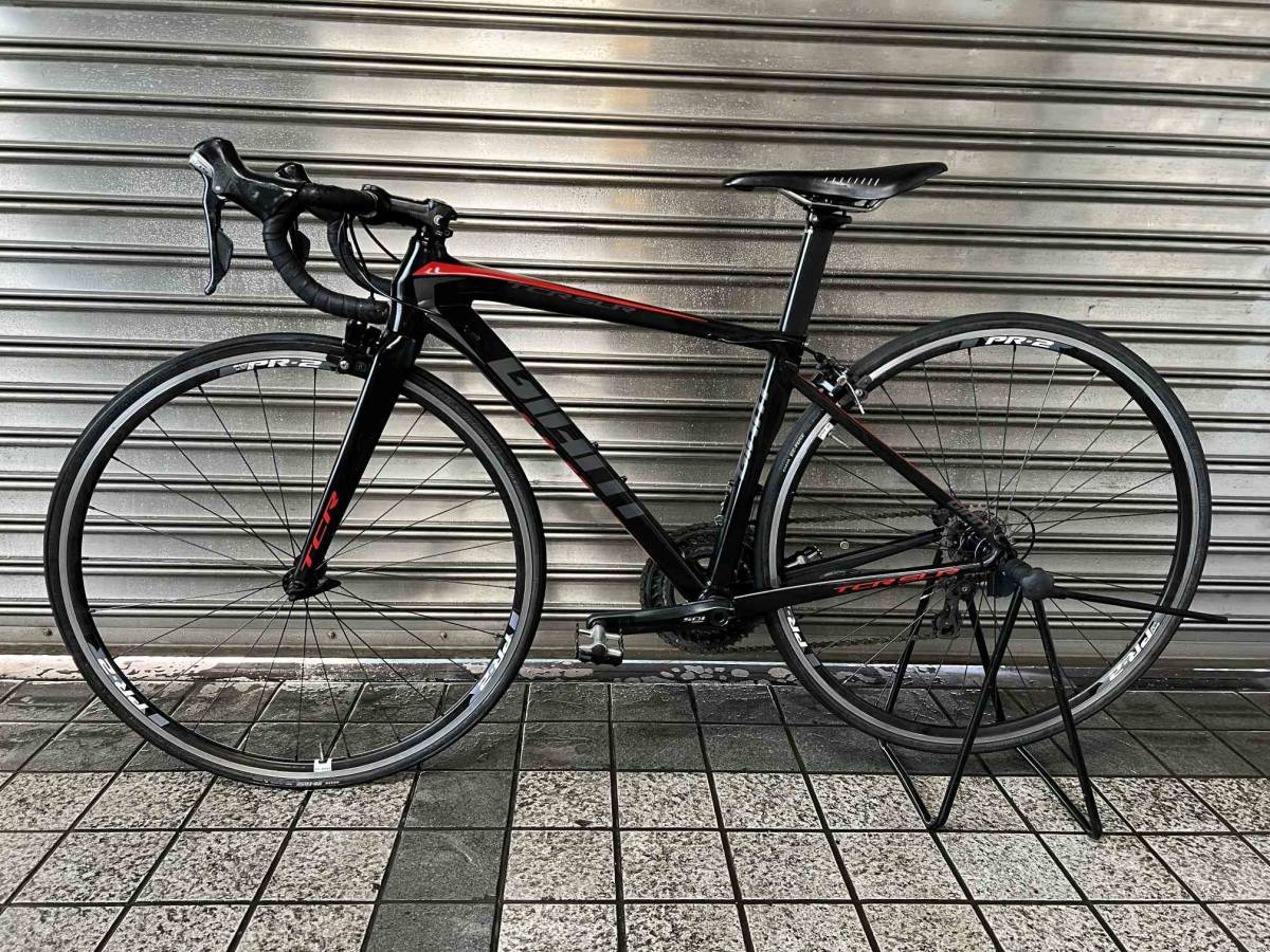 【やや傷や汚れあり】【GIANT】TCR SLR 2 アルミ ロードバイク 700C 2x11変速 シマノ 105多数 2015年の落札情報詳細 - ヤフオク落札価格検索 オークフリー