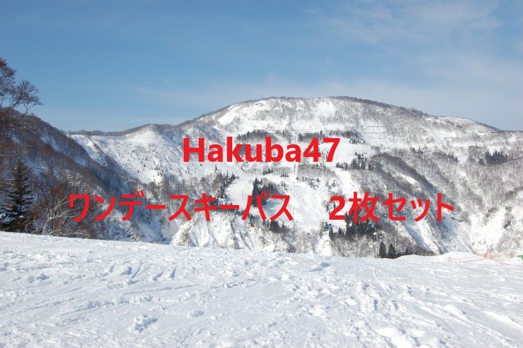 【未使用】DK122914☆Hakuba47 ワンデースキーパス Hakuba47専用1日券引換券 2枚セット 1-2個の落札情報詳細 - ヤフオク落札価格検索 オークフリー