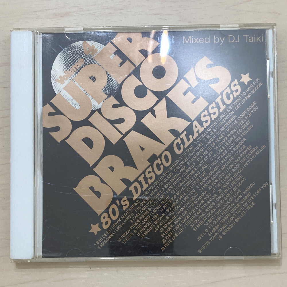 【目立った傷や汚れなし】Dance Classics Mix CD DJ TAIKI『SUPER DISCO BREAK'S VOLUME 4』/MURO KOCO DEV LARGE ...