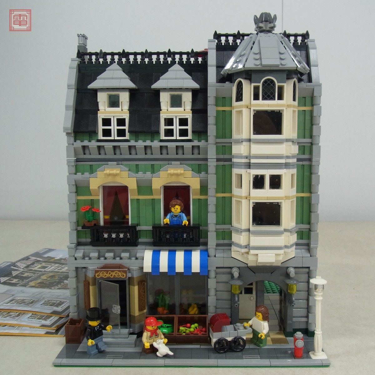 【傷や汚れあり】組立済 レゴ 10185 クリエイター グリーン・グローサー LEGO Creator Green Grocer 現状品【FD ...