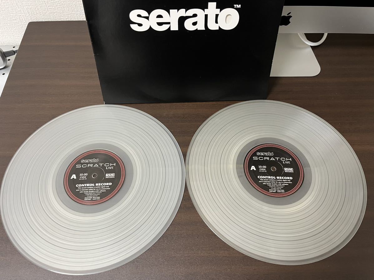 【やや傷や汚れあり】SERATO RANE SCRATCH LIVE CONTROL RECORD スクラッチライブ コントロール レコード ...