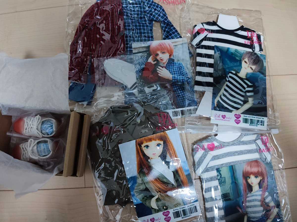 【未使用】Doll Heart MSD SDM SDC MDD 40cm ドール 衣装 ドール服 複数セット スーパードルフィー ミニドルフィードリーム ボークス 靴 5点の落札情報詳細 ...