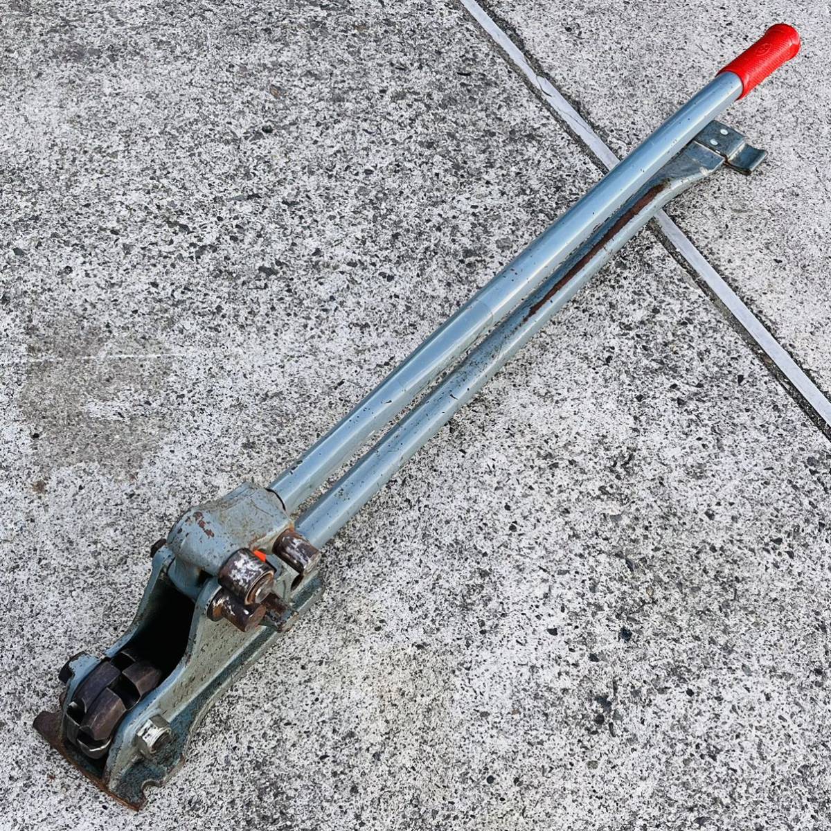 【傷や汚れあり】良品! MCC ニューカットベンダー CB-13 鉄筋カッター 手動式 棒鋼 レールなど 曲げ・切断加工 鉄鋼用の落札情報詳細 - ヤフオク落札価格検索 オークフリー